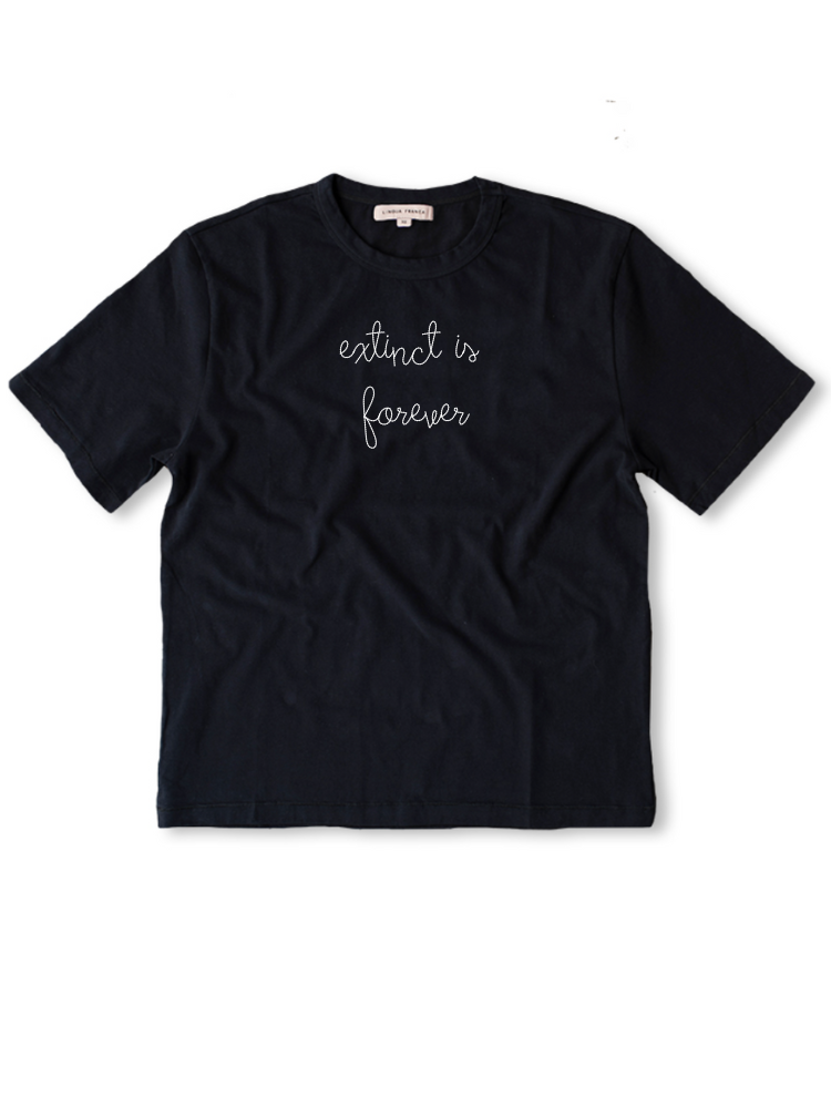 "extinct is forever" T-Shirt – Lingua Franca NYC