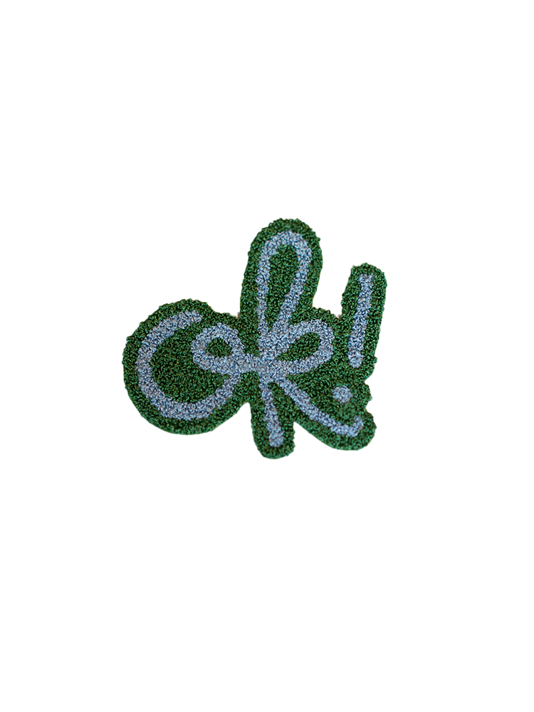 Chenille "ok!" Patch – Lingua Franca NYC