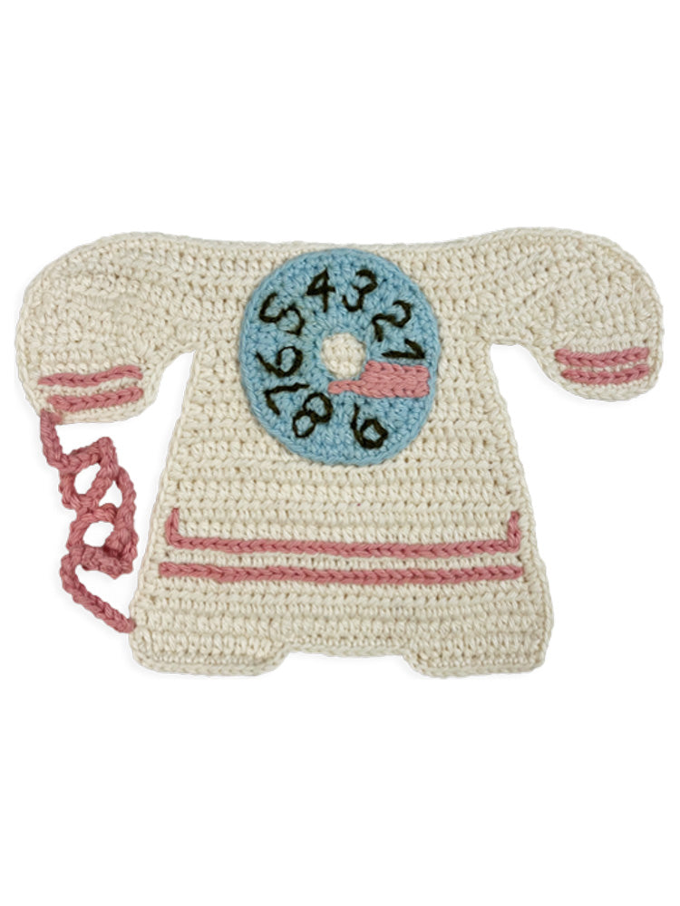 Crochet Telephone Patch – Lingua Franca NYC